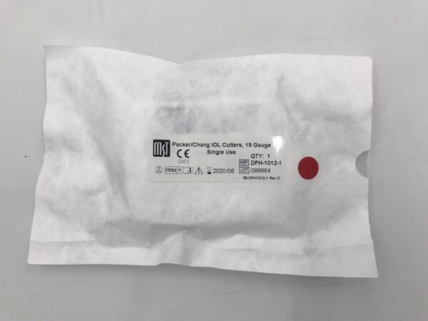 MST DFH-1012-1 Packer/Chang IOL Cutters, 19 Gauge Single Use (X) - GB ...