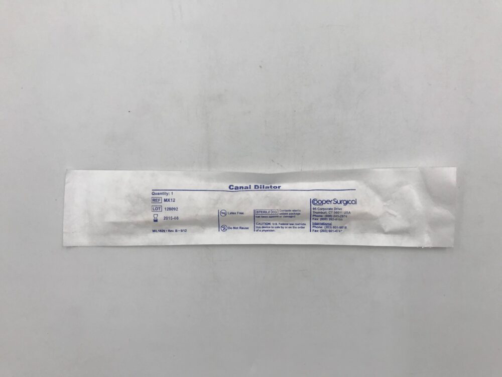 CooperSurgical MX12 Canal Dilator (X) - GB TECH USA