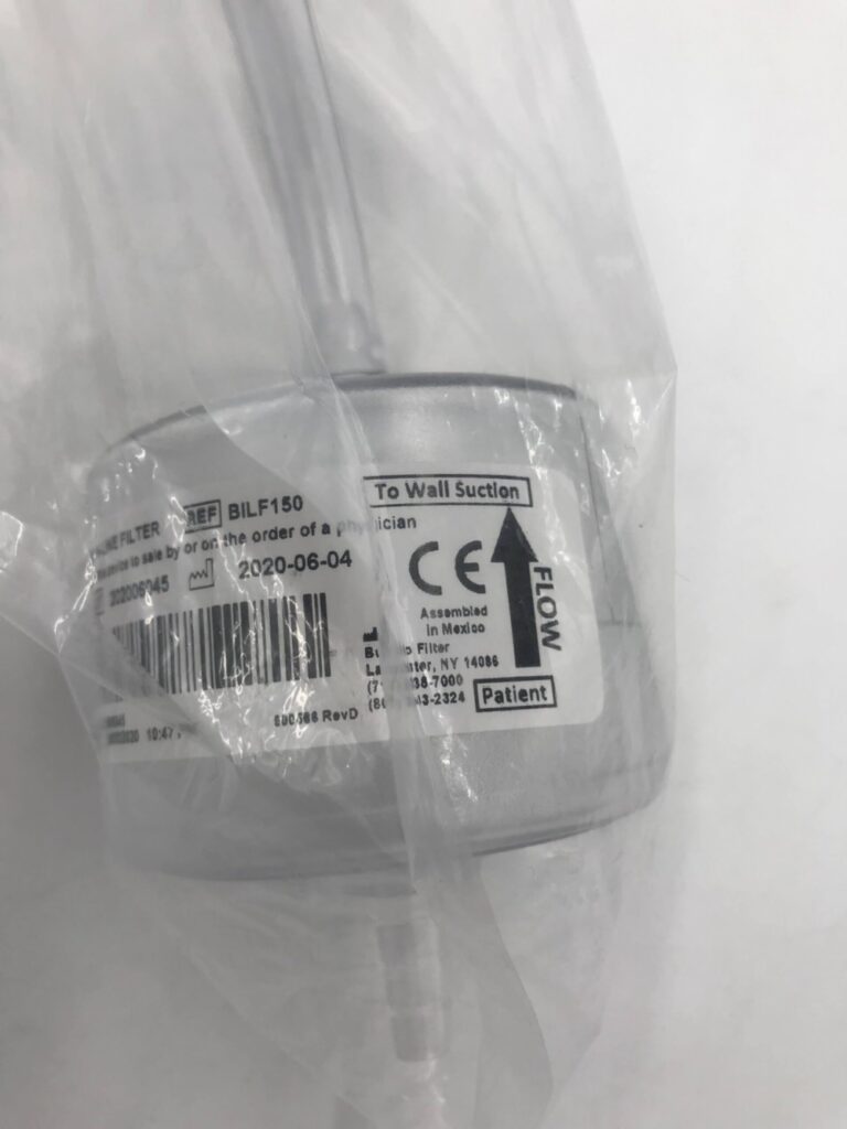 BUFFALO FILTER BILF150 Multi-Use In-Line Filter (Patient To Wall ...