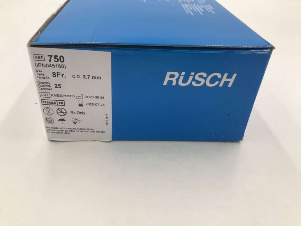 TELEFLEX 750 Rusch Slick Stylet Disp. Endotracheal Stylet 8F (25/Box ...