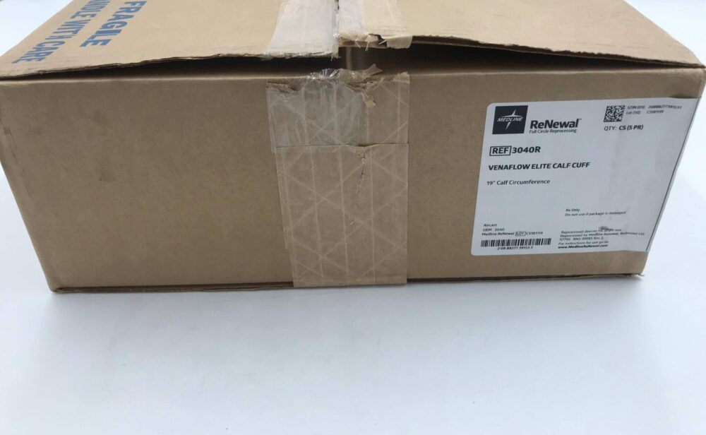 MEDLINE 3040R ReNewal Venaflow Elite Calf Cuff 19″ Calf Circumference ...