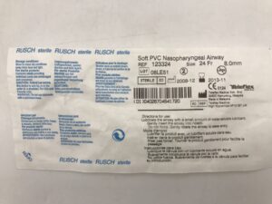 TELEFLEX 123324 Rusch PVC Nasopharyngeal Airway 24F (X) – GB TECH USA