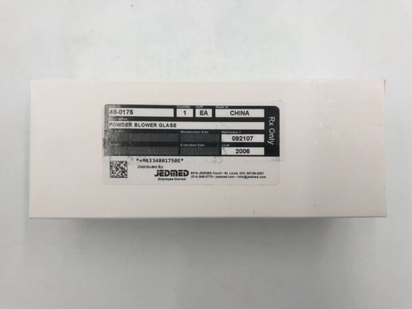 JedMed 092107 Powder Blower Glass Reusable - GB TECH USA