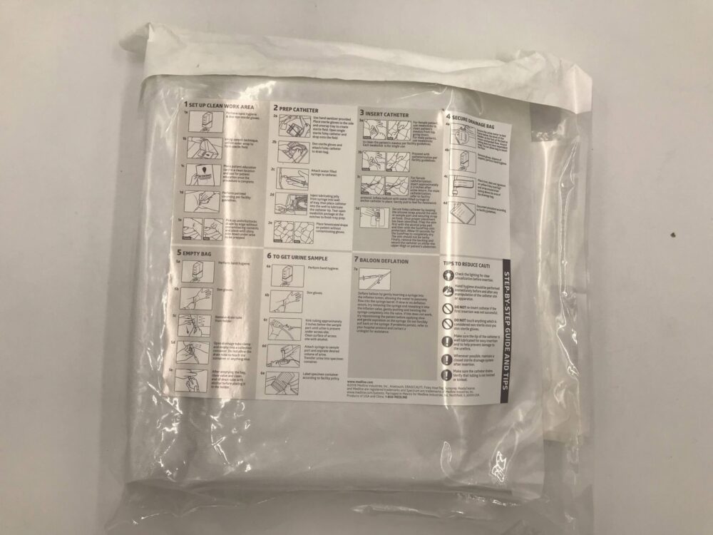 MEDLINE URO180200 Total One Layer Urology Tray Add-A-Cath 10ml (X) - GB ...