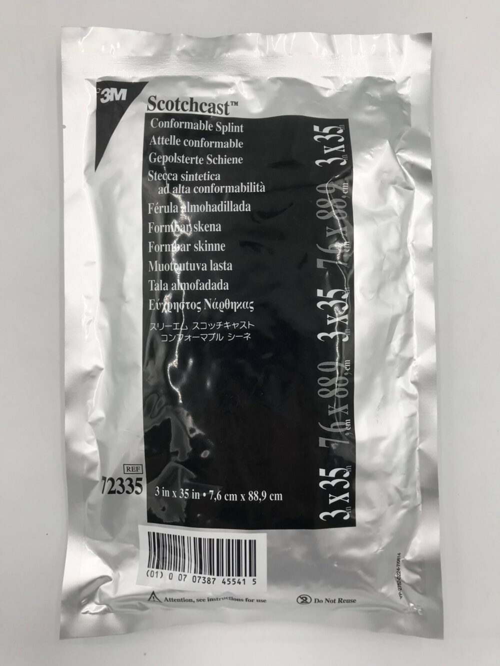 3M 72335 ScotchCast Conformable Splint 3in x 35in (X) - GB TECH USA