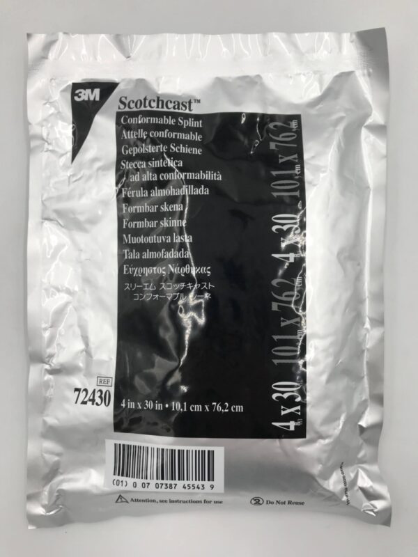 3M 72430 ScotchCast Conformable Splint 4in x 30in (X) – GB TECH USA