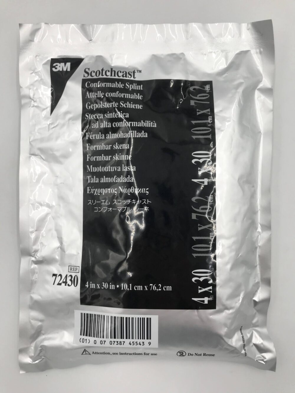 3M 72430 ScotchCast Conformable Splint 4in x 30in (X) – GB TECH USA