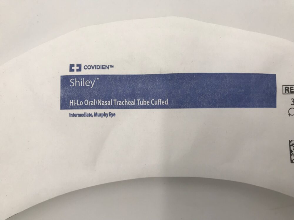 Covidien 86443 Shiley Hi-Lo Oral/Nasal Tracheal Tube Cuffed ...