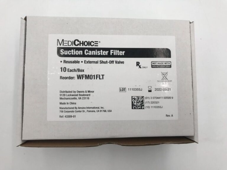 MediChoice WFM01FLT Suction Canister Filter Reusable (10/Box)(X) - GB TECH USA