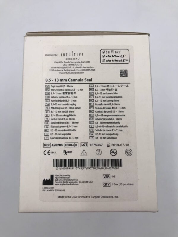 Applied Medical 420206 Intuitive Surgical Da Vinci 8.5 -13mm Cannula ...