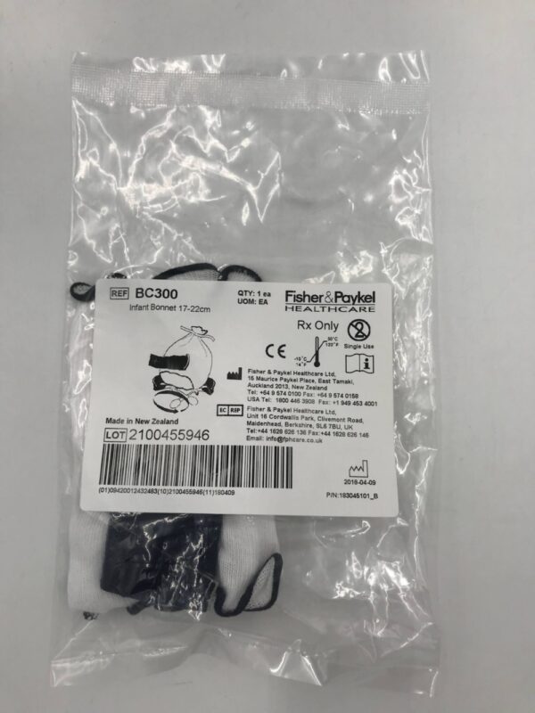 Fisher & Paykel BC300 Infant Bonnet 17-22cm - GB TECH USA