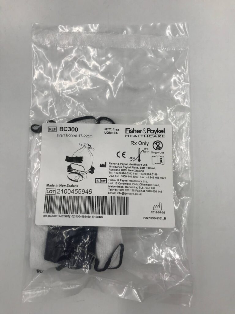 Fisher & Paykel BC300 Infant Bonnet 17-22cm - GB TECH USA