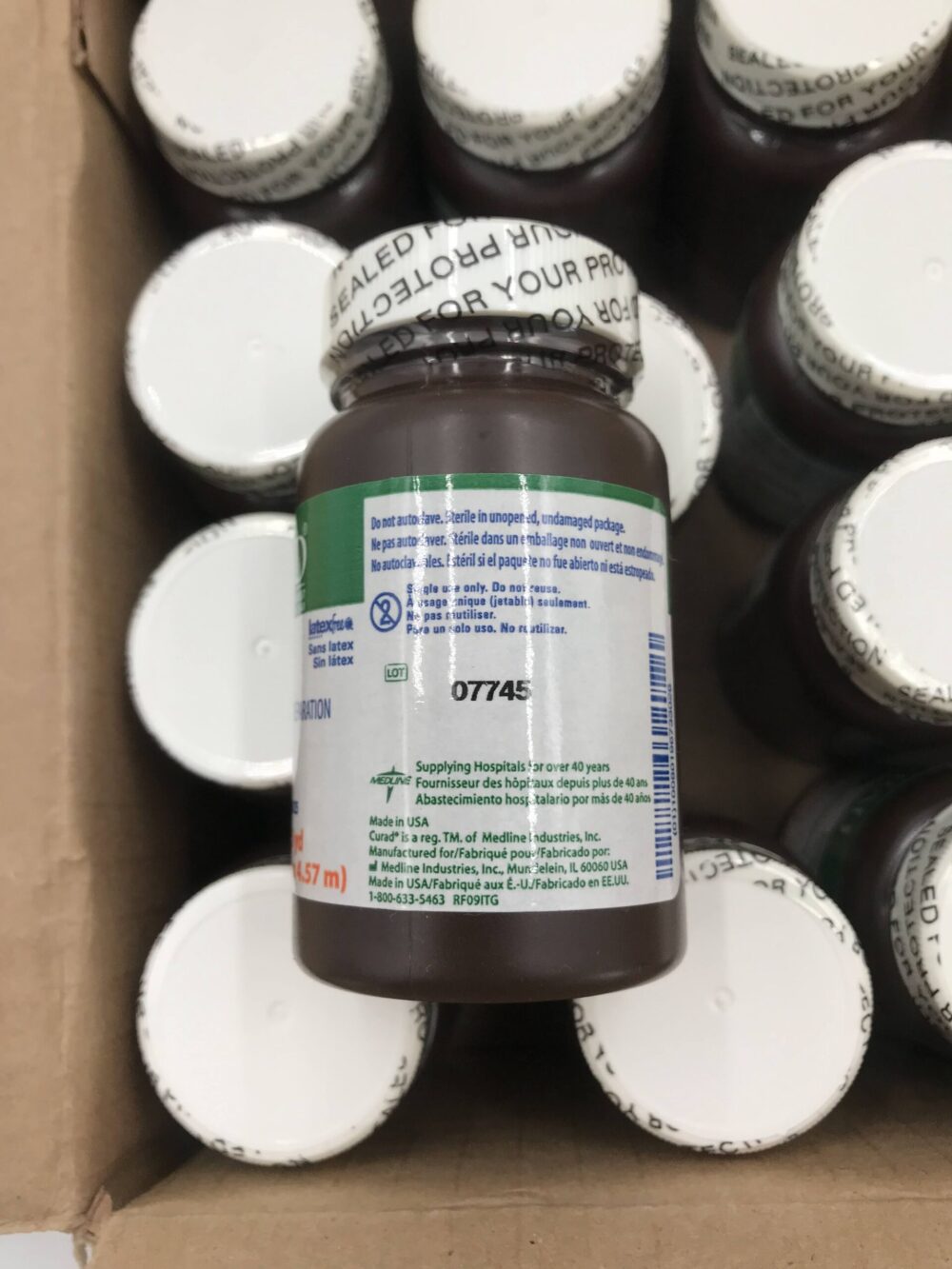 Medline NON255125 Curad Plain Packing Strip 1/2in x 5yd (12/Box) - GB ...