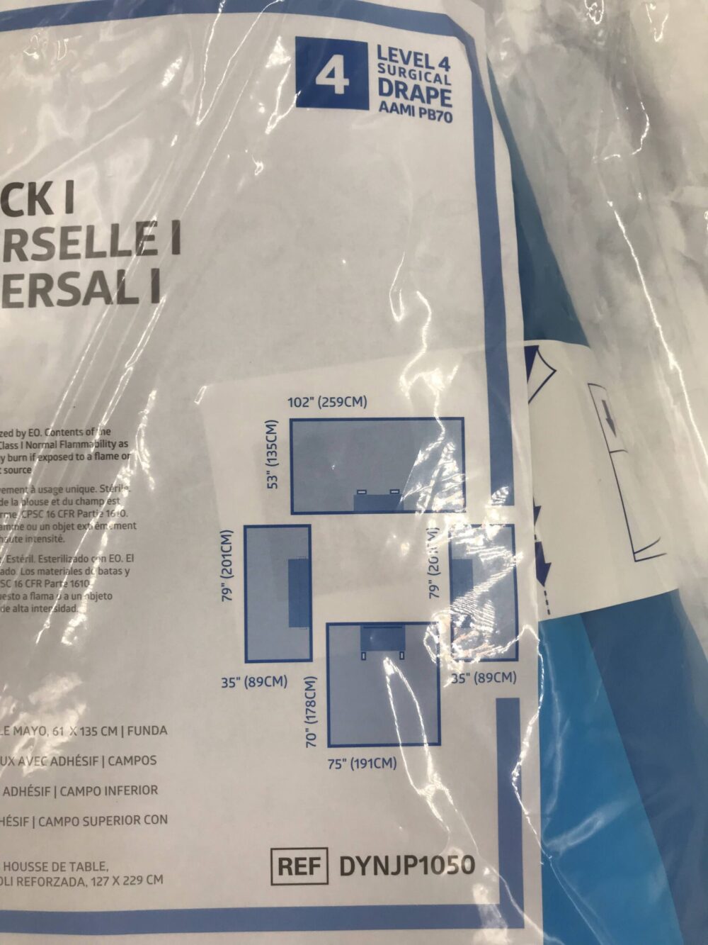 MEDLINE DYNJP1050 Universal Pack I Surgical Drape – GB TECH USA