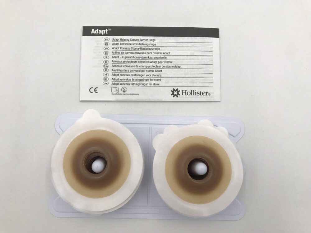 Hollister 79520 Adapt Ostomy Barrier Rings, Convex 3/16" (20mm) (10/Box ...