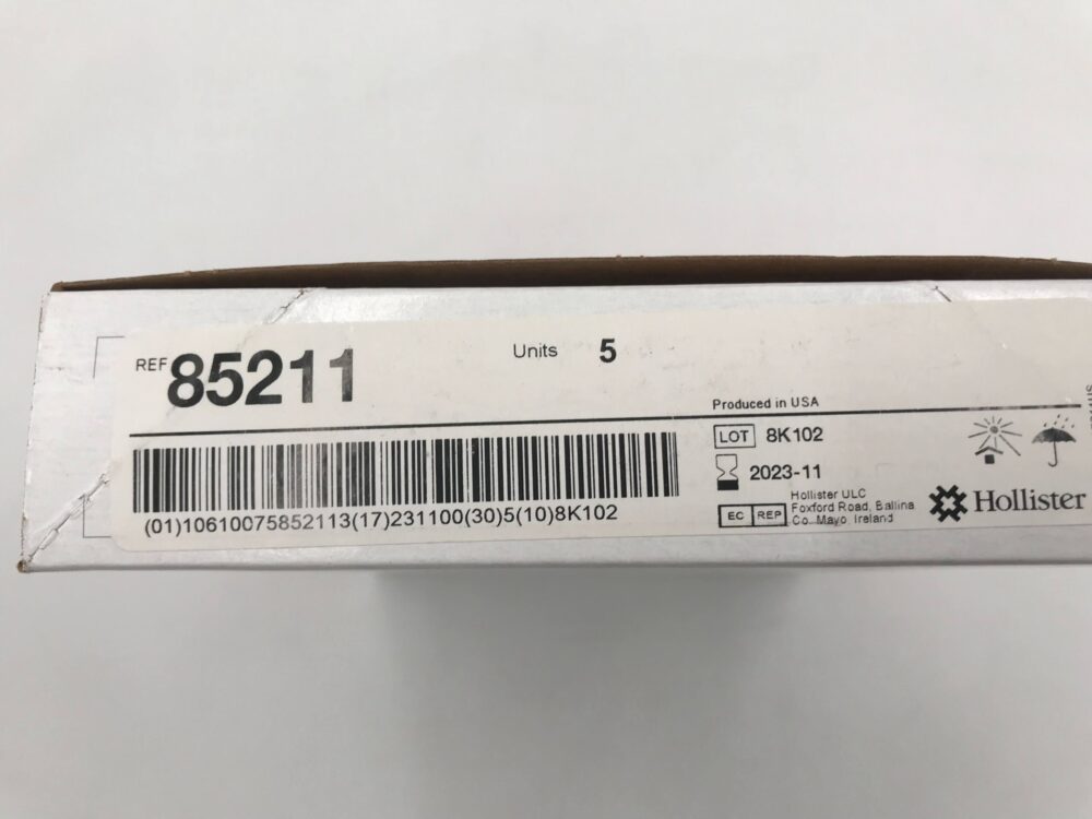 Hollister 85211 Premier Flextend Drainable Pouch, Convex, 2″ (5/Box ...