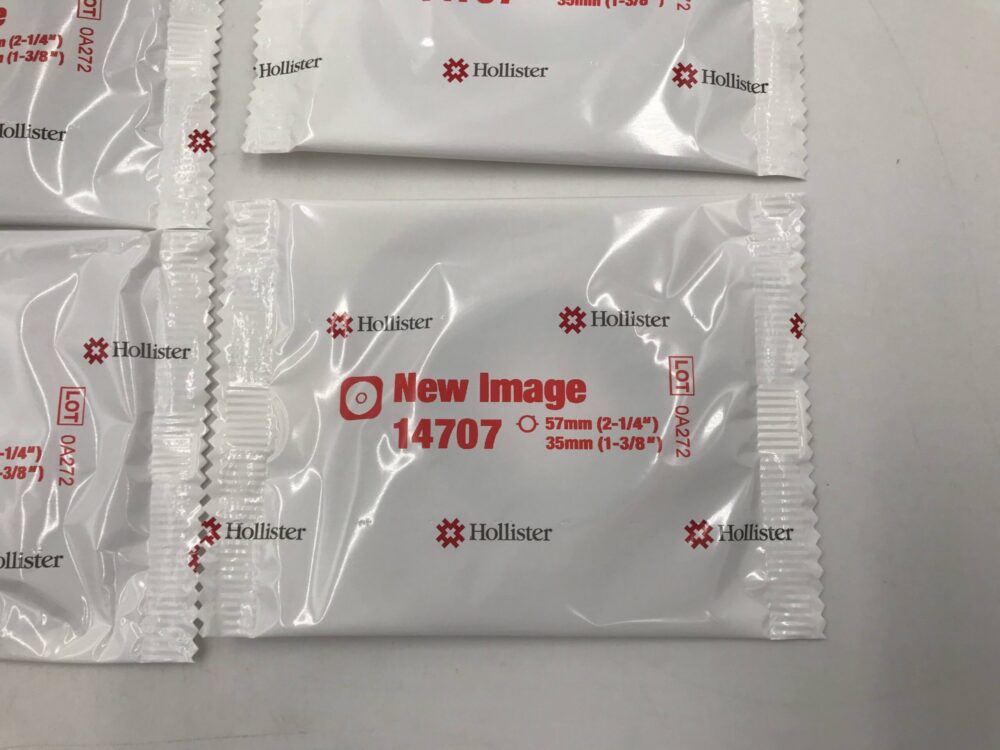 Hollister 14707 New Image Skin Barrier Floating Flange and Tape 2 1/4 ...