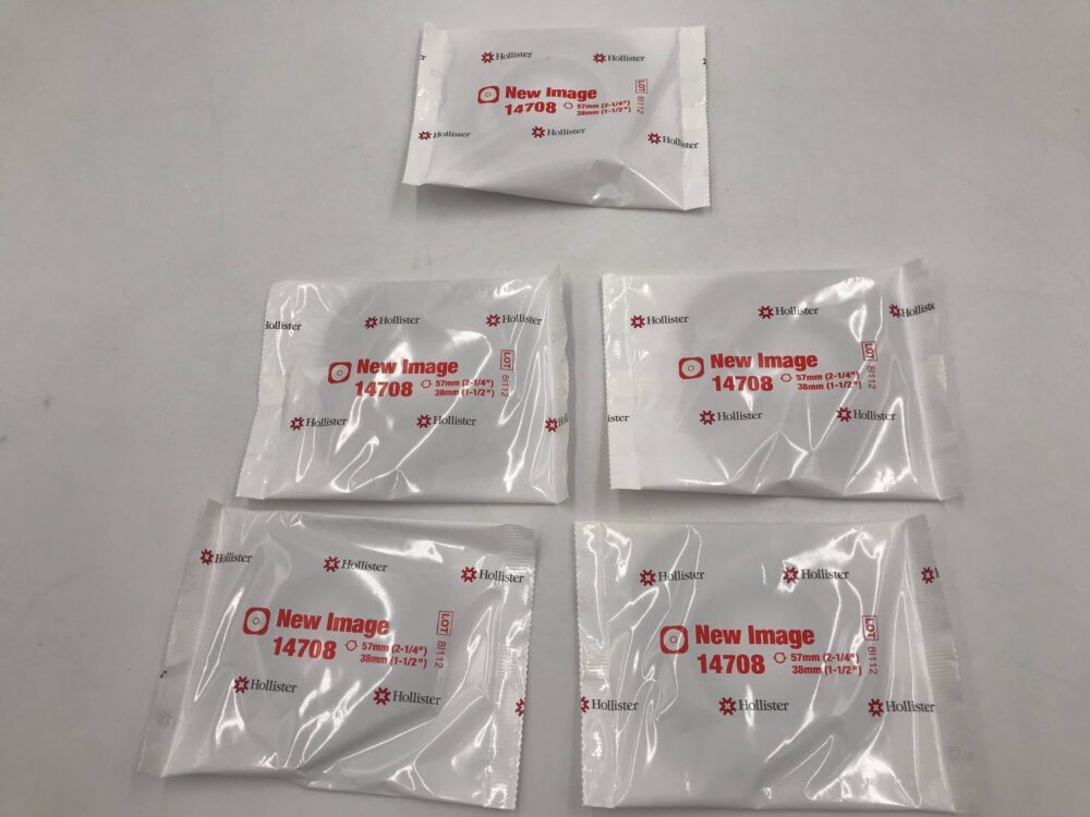 Hollister 14708 New Image Skin Barrier – Floating Flange and Tape Pre ...