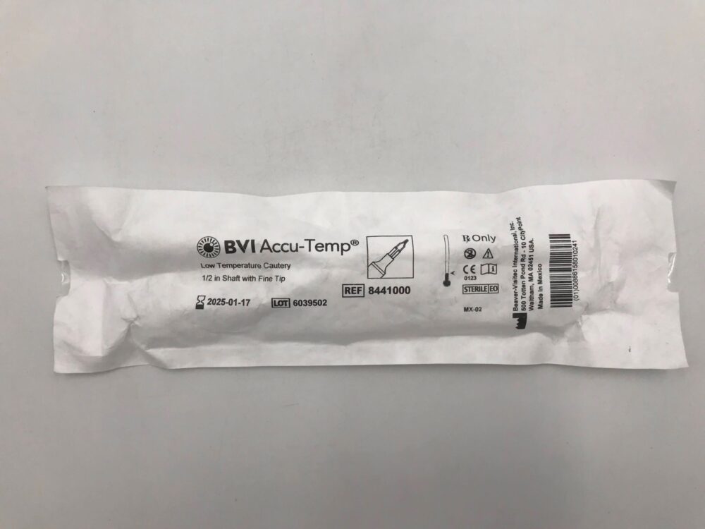 BVI 8441000 Accu-Temp Low Temperature Cautery 1/2in Shaft w/ Fine Tip ...