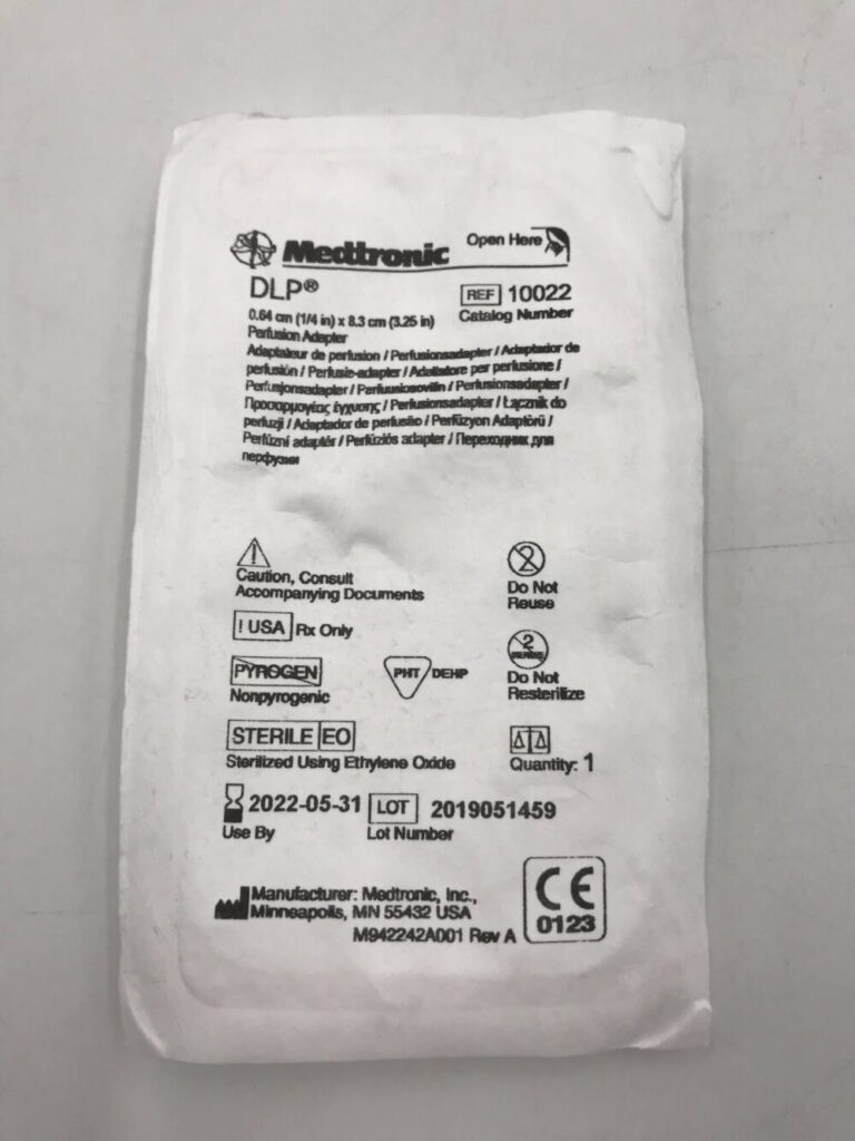 Medtronic 10022 DLP Perfusion Adapter 0.64 cm x 8.3cm (X) – GB TECH USA