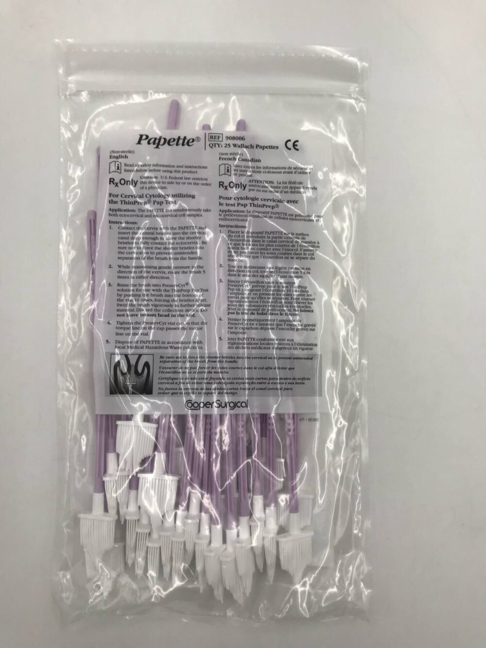 COOPER SURGICAL 908006 Wallach Papette (500/Case) – GB TECH USA