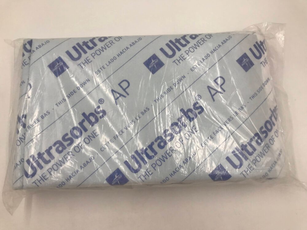 MEDLINE ULTRASRB2636 Ultrasorbs AP Premium Disposable Dry Pad 26″ x 36 ...