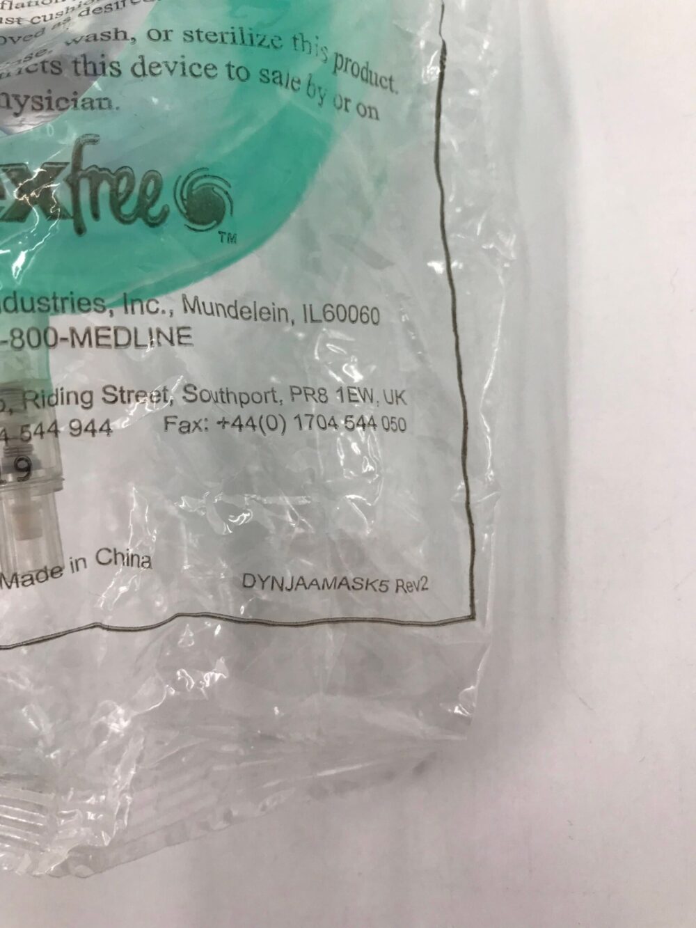 MEDLINE DYNJAAMASK5 Mask, Anesthesia, Adult Size 5 – GB TECH USA