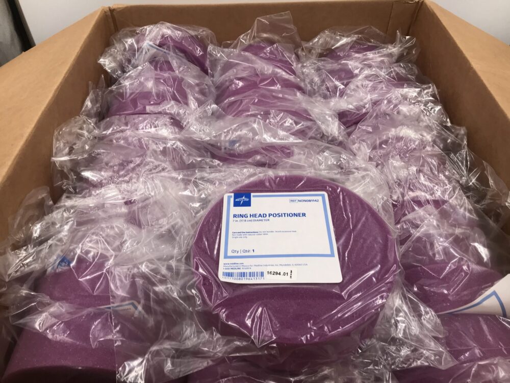 Medline NON081142 Ring Head Positioner 7in (17.8cm) Diameter (72/Box ...