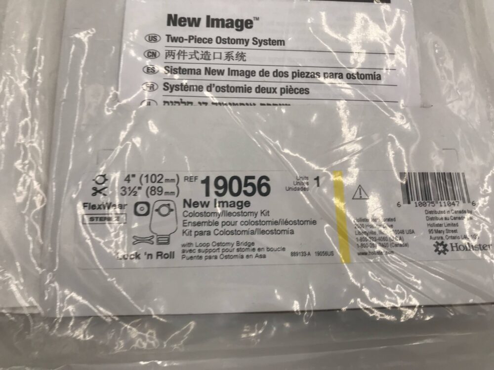 Hollister 19056 New Image Flexwear Colostomy/Ileostomy Kit 4″, 3 1/2″ - GB TECH USA