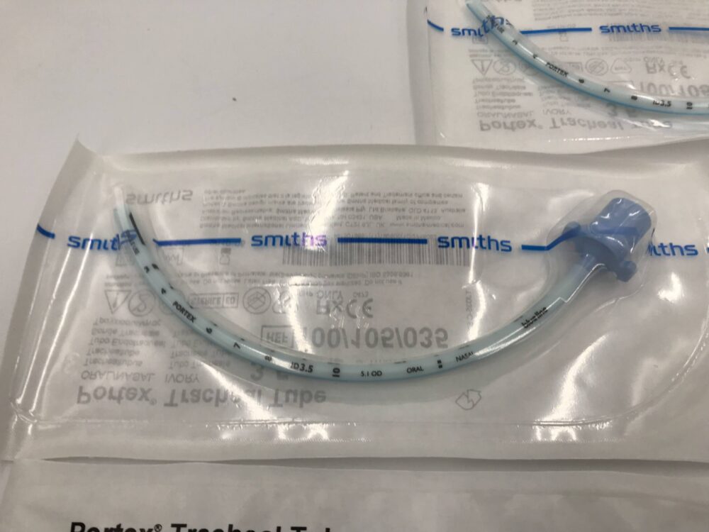 Smiths Medical 100/105/035 Portex Tracheal Tube Oral/Nasal Ivory 3.5mm ...