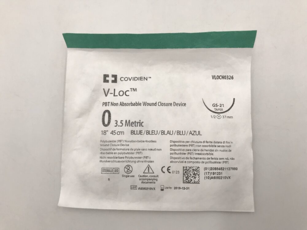 V-Loc PBT Non Absorbable Wound Closure Device 0 – GB TECH USA