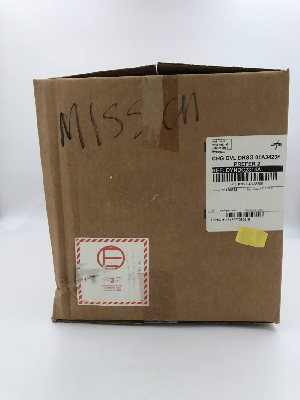 Medline DYNDC2314A Changing CVL Dressing (20/Case) (X) - GB TECH USA