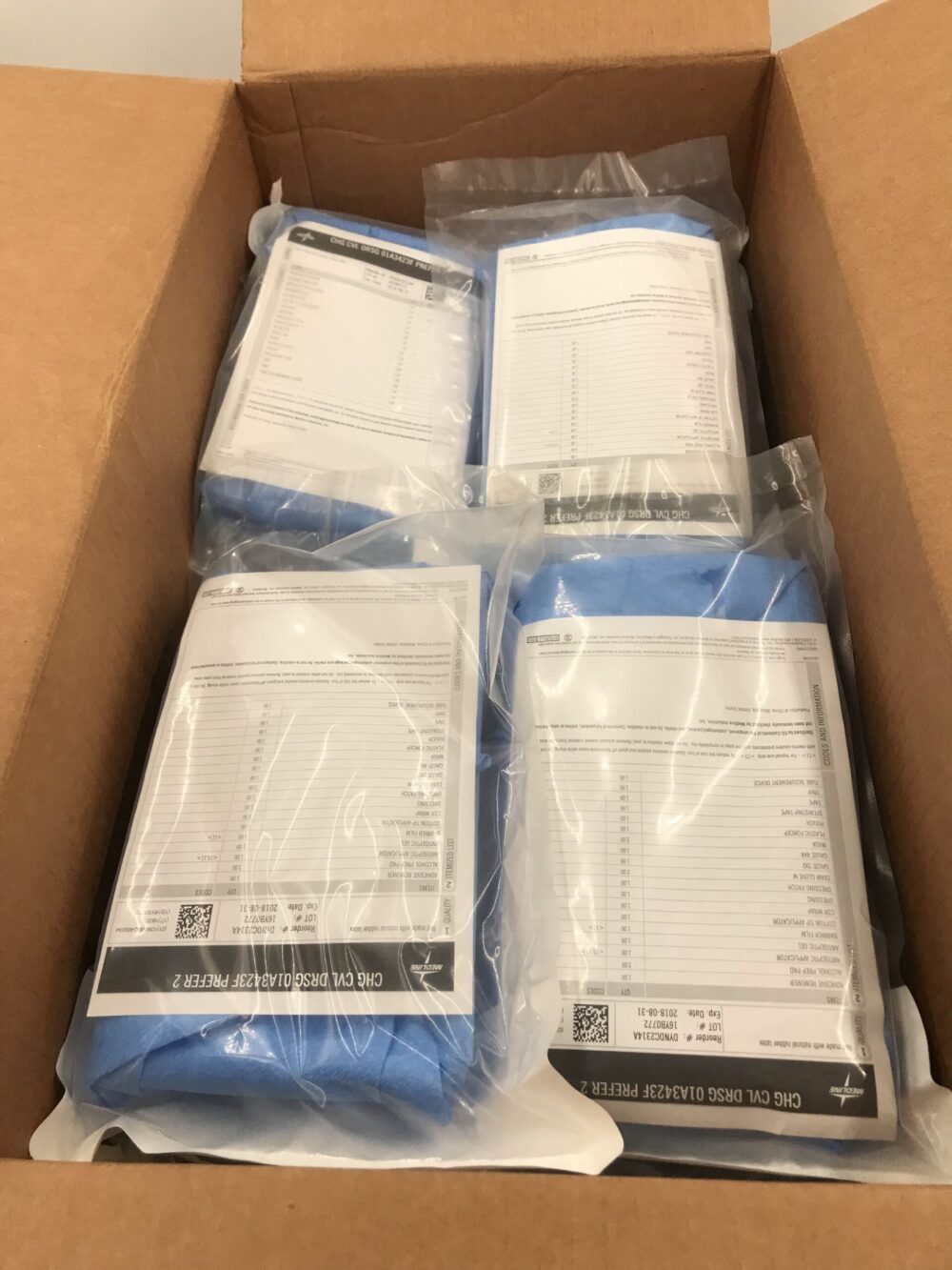 Medline DYNDC2314A Changing CVL Dressing (20/Case) (X) - GB TECH USA