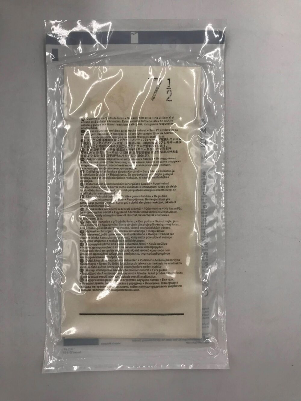 MOLNLYCKE 75275 Biogel Eclipse Natural Rubber Latex Surgical Gloves, 7. ...