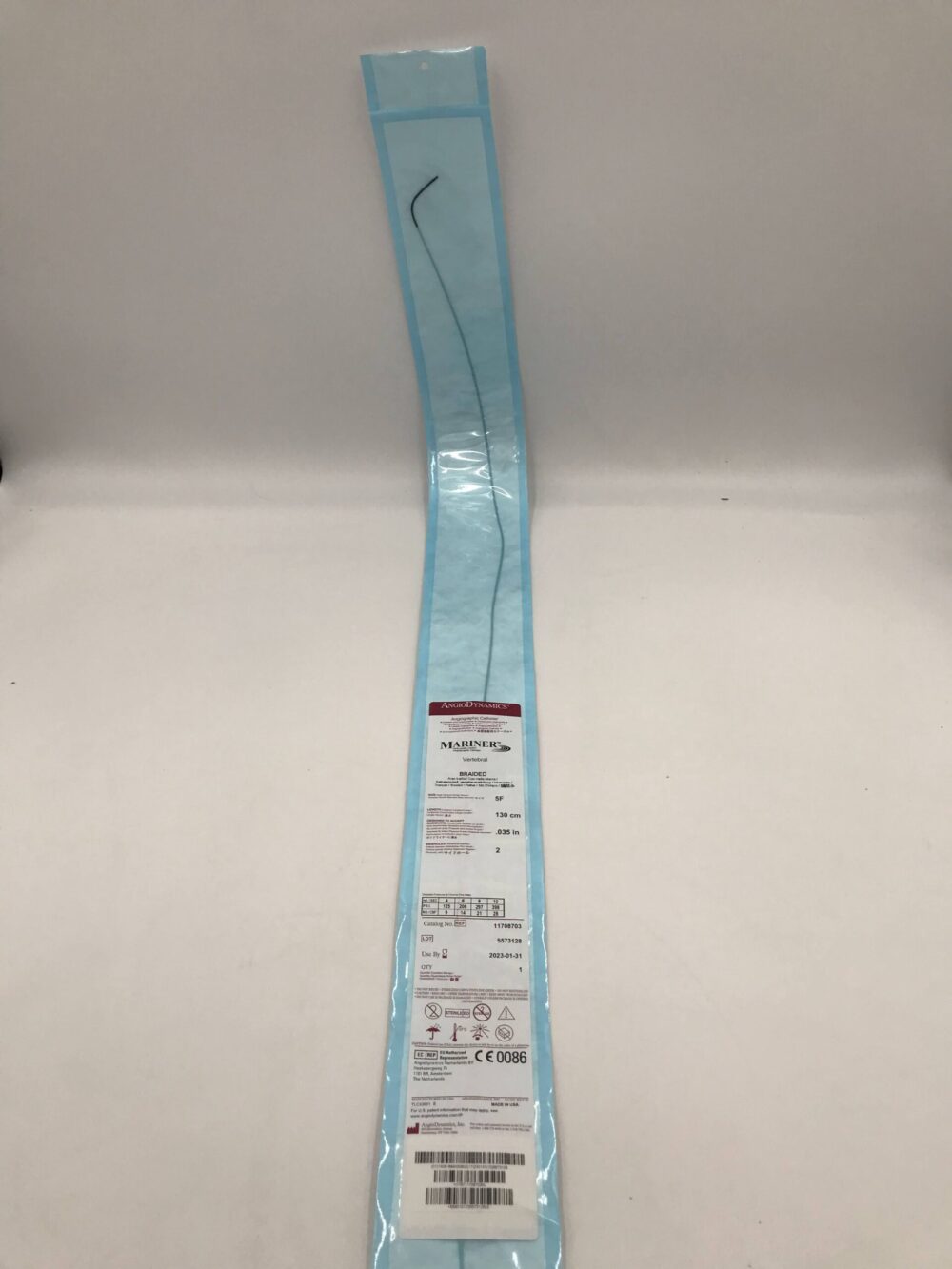 AngioDynamics 11708703 Mariner Vertebral Braided Angiographic catheter ...