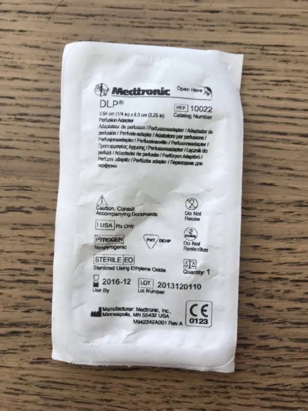 MEDTRONIC 10022 DLP Perfusion Adapter 0.64 cm x 8.3cm (X) - GB TECH USA