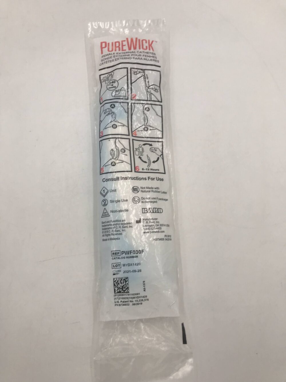 Bard PWF030F PureWick Female External Catheter ≥40mmHg (X) - GB TECH USA