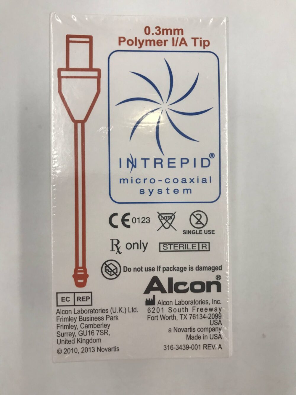 Alcon 8065751510 0.3mm Polymer I/A Tip Intrepid Micro-Coaxial System ...