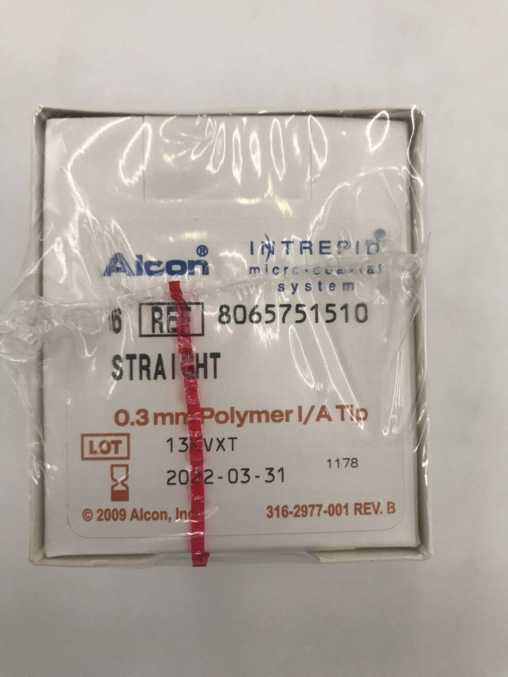 Alcon 8065751510 0.3mm Polymer I/A Tip Intrepid Micro-Coaxial System ...