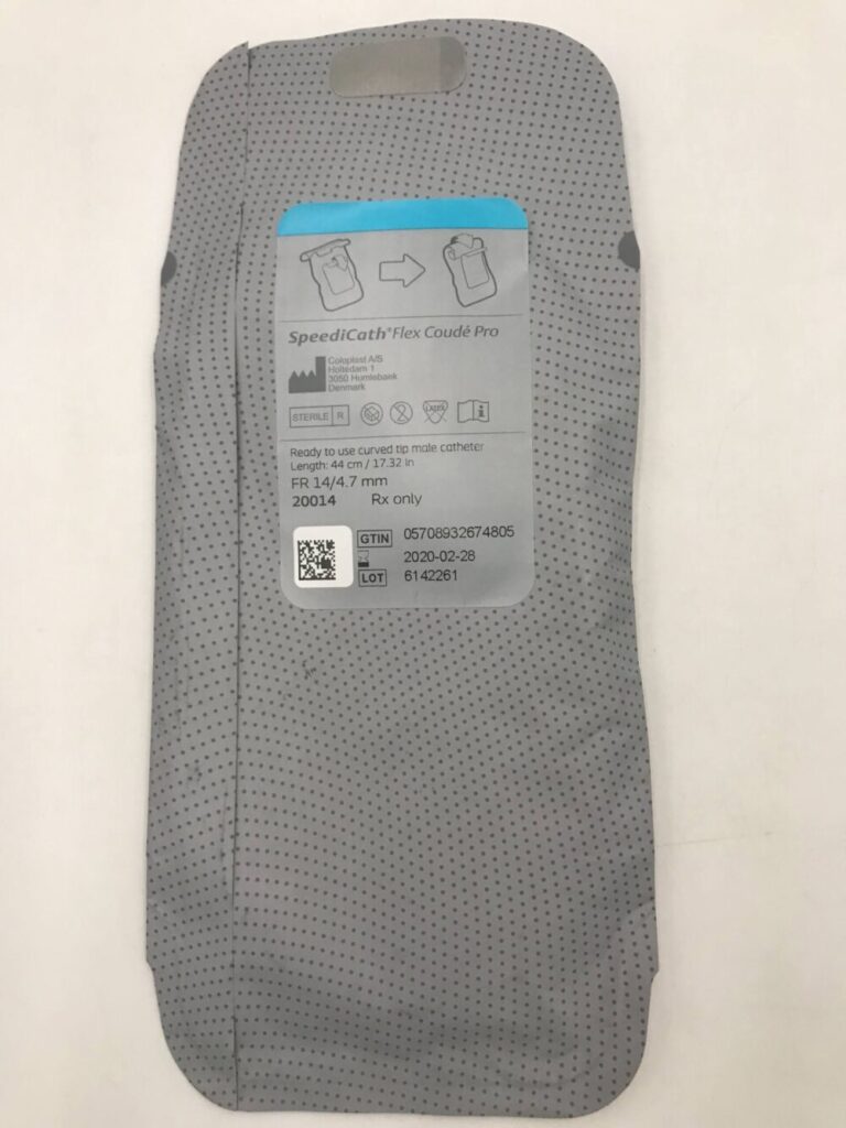 Coloplast 20014 SpeediCath Flex Coudé Pro Ready To Use Curved Tip Male ...