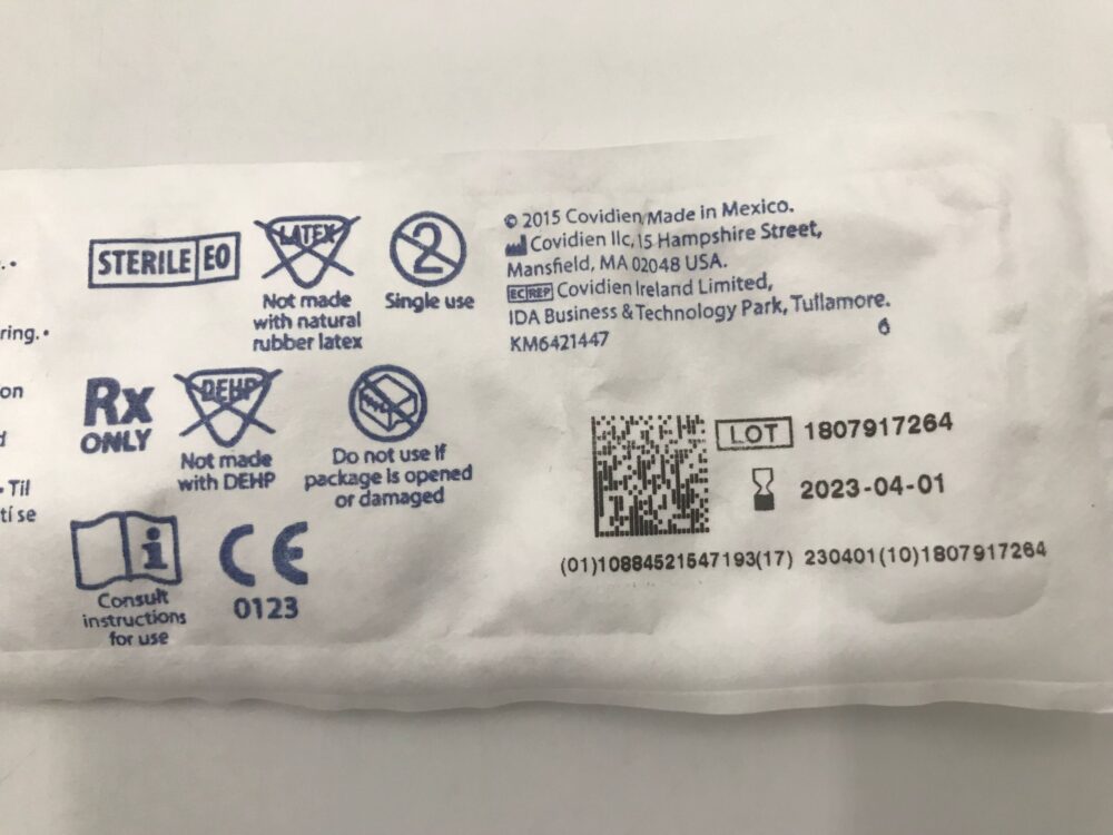 Covidien 460406E Argyle Feeding Tube Radiopaque 8Fr/Ch (X) - GB TECH USA