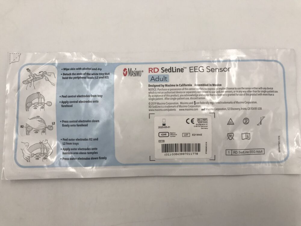 Masimo 4248 RED SedLine EEG Sensor (X) – GB TECH USA