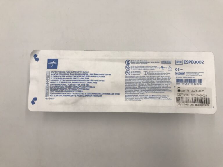 Medline ESPB3002 Cautery Pencil Push Button PTFE Blade (X) – GB TECH USA
