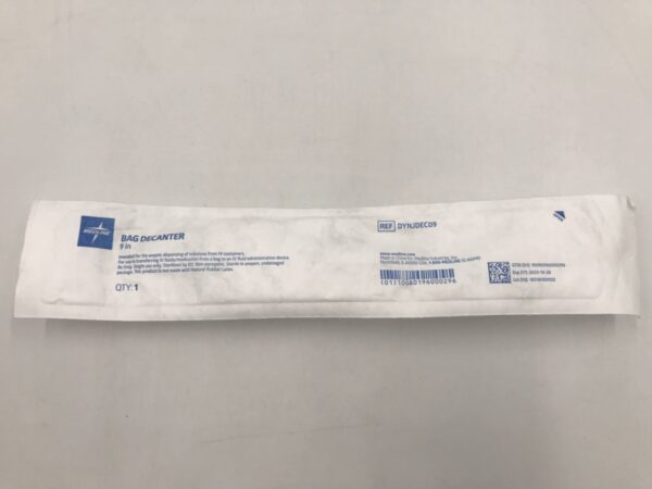 Medline DYNJDEC09 Bag Decanter 9" (X) - GB TECH USA