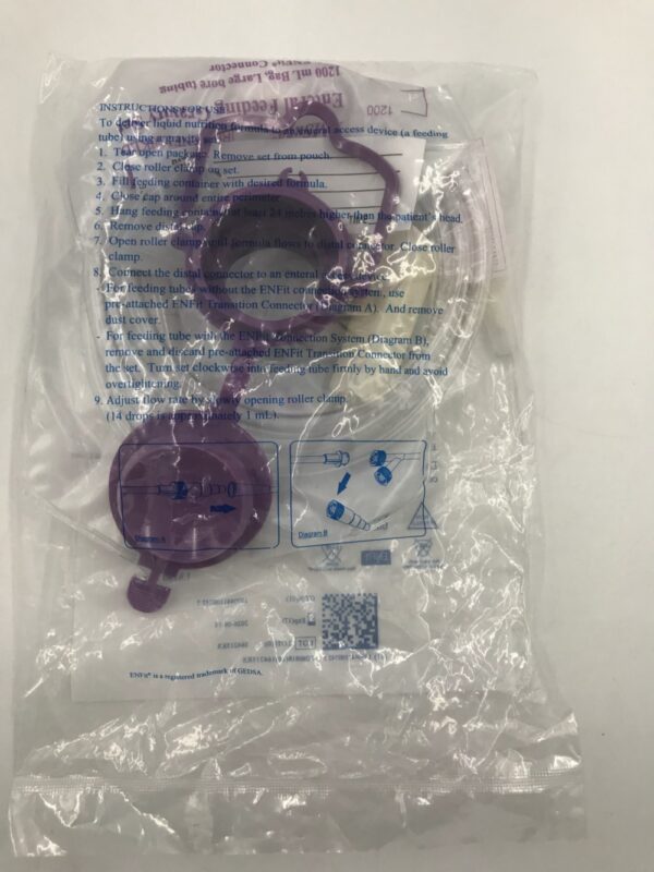 AMSINO ENF1203KLD AMSure Enteral Administration Kit 1200mL - GB TECH USA