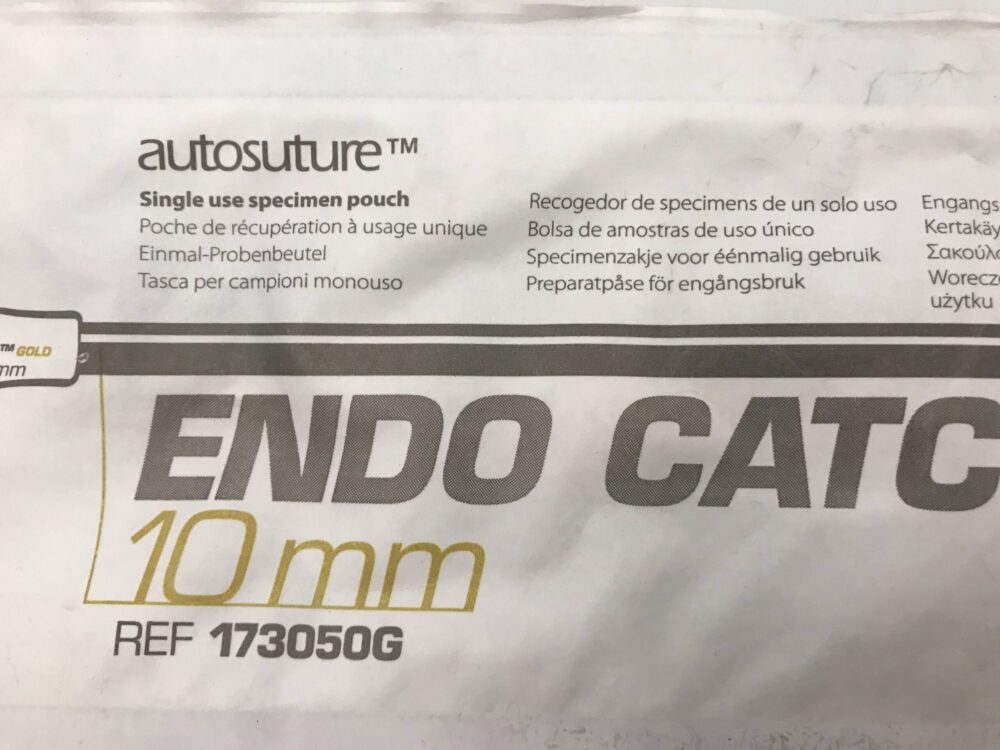 Endo Catch Gold Specimen Retrieval Pouch at Douglas Sexton blog