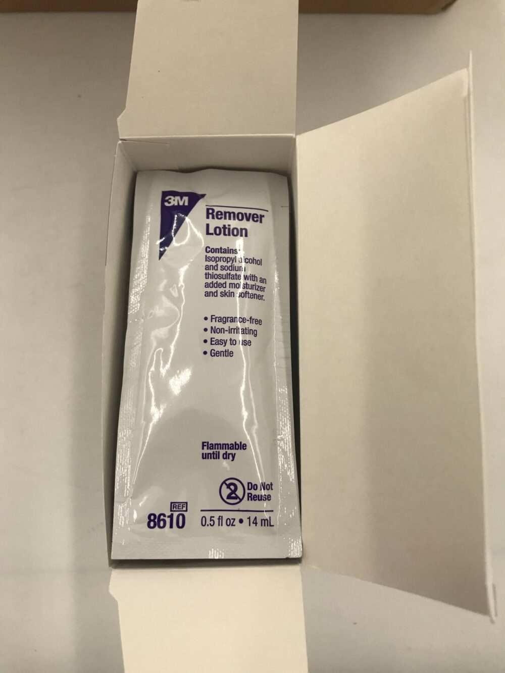 3M 8610 Remover Lotion 0.5fl oz (5 Boxes/Case) (X) – GB TECH USA