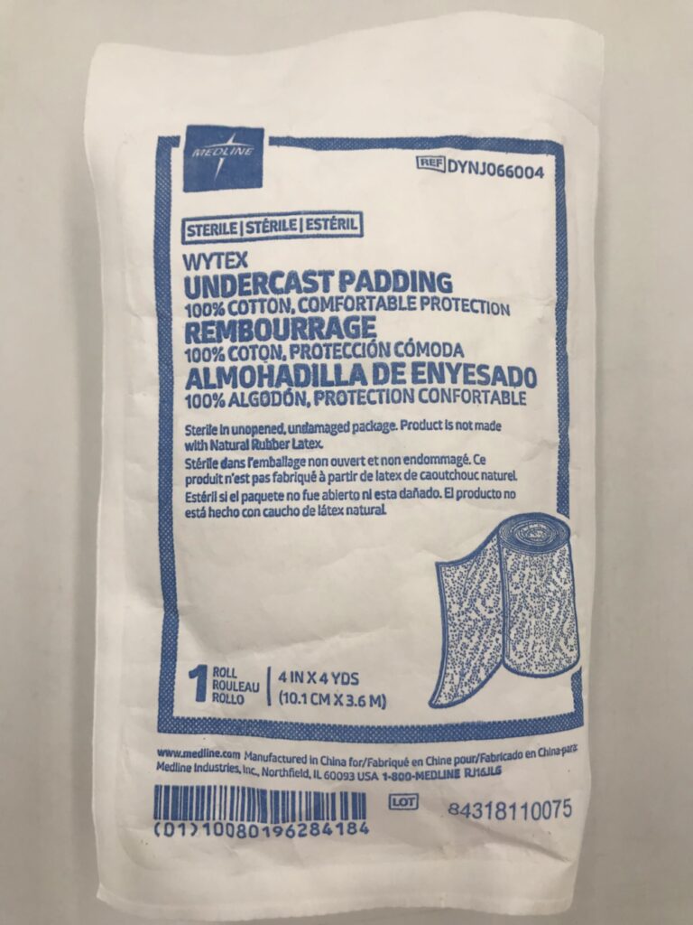 Medline DYNJ066004 Wytex UnderCast Padding 4in x 4yds - GB TECH USA