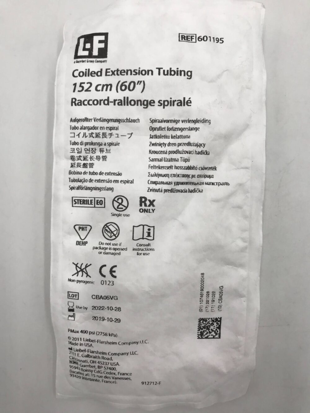 Liebel-Flarsheim 601195 Coiled Extension Tubing 152cm (60″) (X) – GB ...