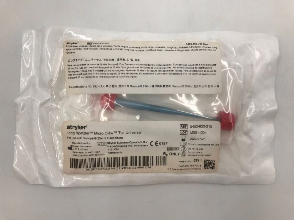 STRYKER 5450-800-315 Long Spetzler Micro Claw Tip, Universal (X) - GB ...